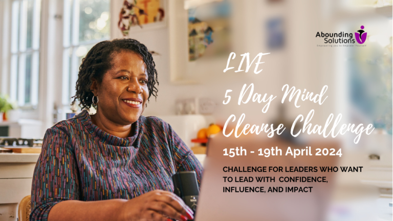 Live – Mind Cleanse Workshop | Abounding Solutions